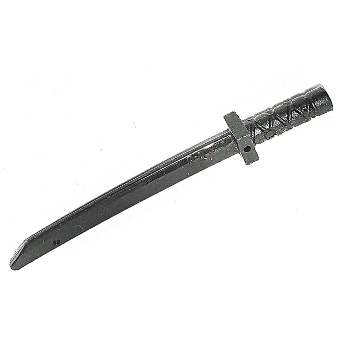 LEGO Black Katana with Square Guard and Capped Pommel (21459) | Brick Owl