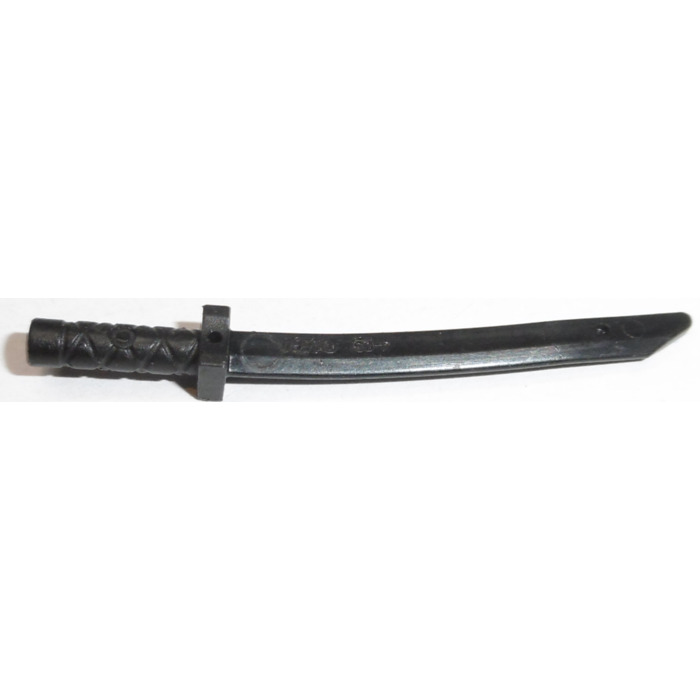 LEGO Black Katana with Square Guard and Capped Pommel (21459) | Brick Owl