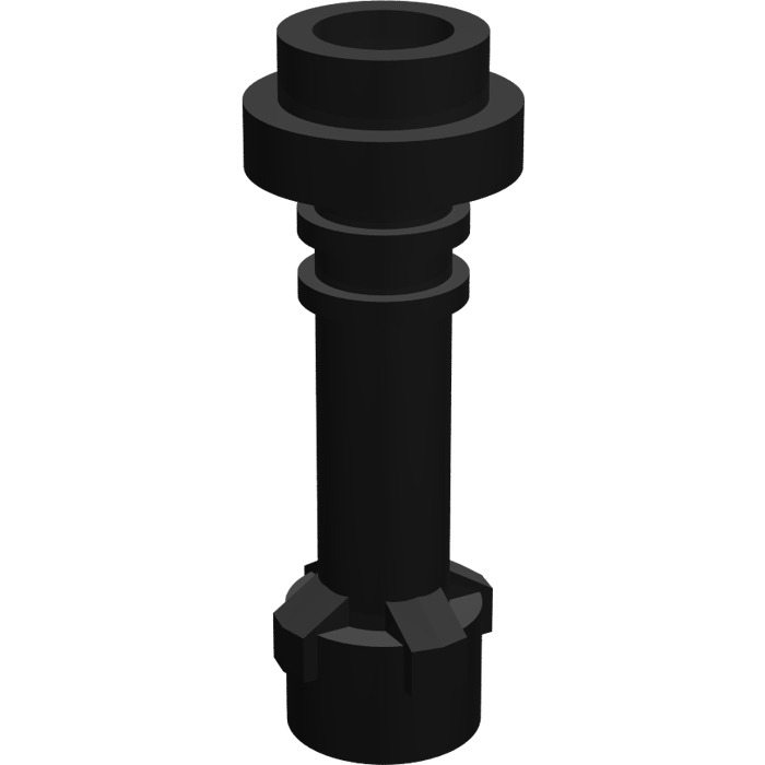 LEGO Black Lightsaber Hilt - Straight (23306 / 64567) | Brick Owl ...
