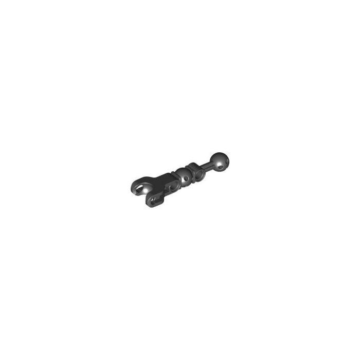 LEGO Black Long Ball Joint on Axle with Ball Socket and Beam (90607 ...