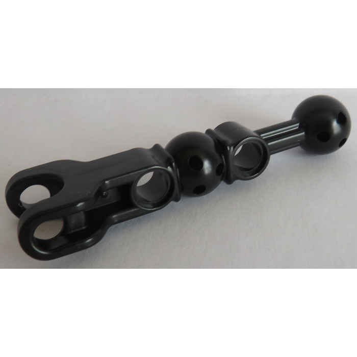 LEGO Black Long Ball Joint on Axle with Ball Socket and Beam (90607 ...