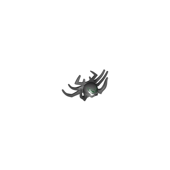 LEGO Mask with Spider Leg Horns and Dark Green Markings (34390) | Brick ...