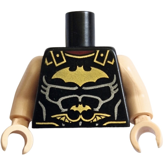 LEGO Minifig Torso with Gold Batman Roman Logo (973) | Brick Owl - LEGO ...