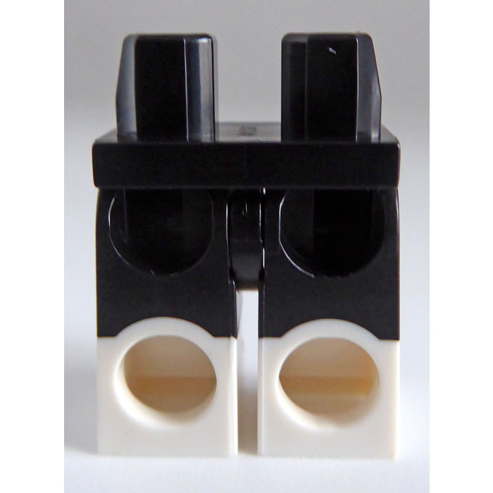 LEGO Black Minifigure Hips and Legs with White Boots (21019 / 77601 ...