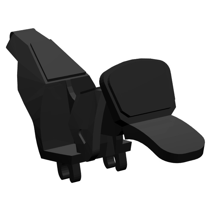 LEGO Black Motorcycle Fairing Body (50860) | Brick Owl - LEGO Marketplace