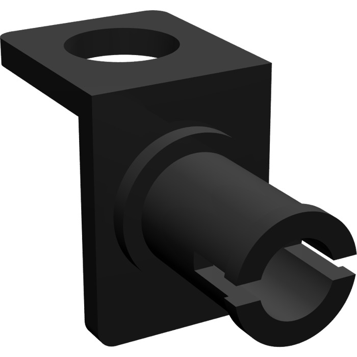 LEGO Black Neck Bracket with Pin (48724 / 65180) | Brick Owl - LEGO ...