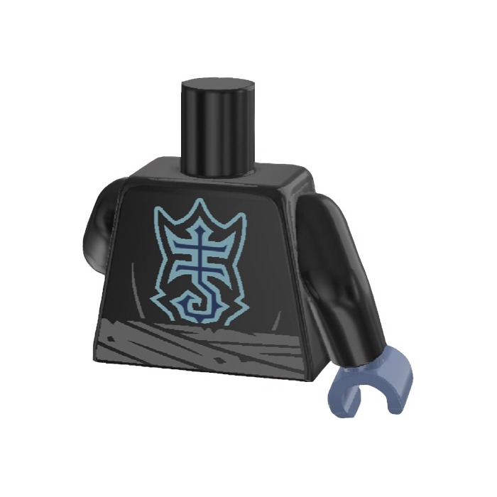 LEGO Black Nokt Minifig Torso (973 / 76382) | Brick Owl - LEGO Marketplace