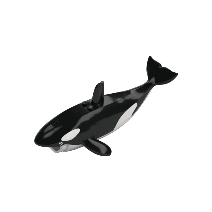 LEGO Black Orca Whale Body (103273) | Brick Owl - LEGO Marketplace