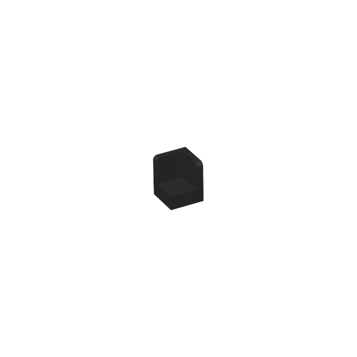 LEGO Black Panel 1 x 1 Corner with Rounded Corners (6231) | Brick Owl ...