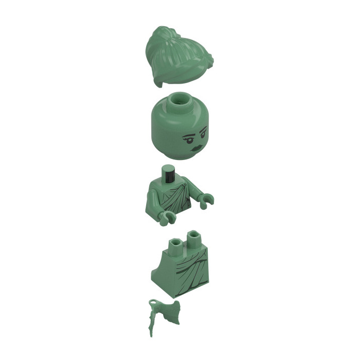 LEGO Black Pearl Figurehead (Sand Green) Minifigure | Brick Owl - LEGO ...