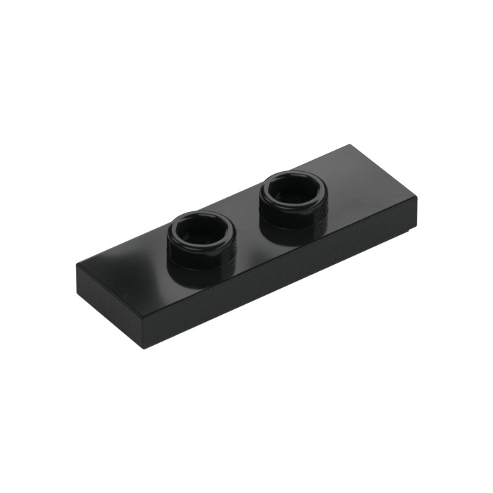 LEGO Black Plate 1 x 3 with 2 Studs with ‘SRT’ (34103) | Brick Owl ...