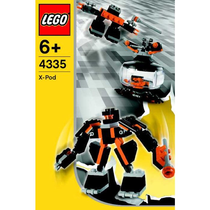 LEGO Black Robot Pod Set 4335 Instructions | Brick Owl - LEGO Marketplace