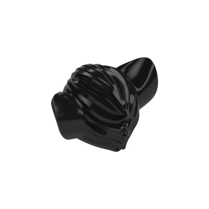LEGO Black Short Hair with Bat Ears (10301) | Brick Owl - LEGO Marketplace