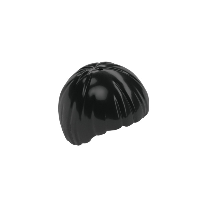 LEGO Black Short Smoth Bowl Cut Hair (3089 / 55532) | Brick Owl