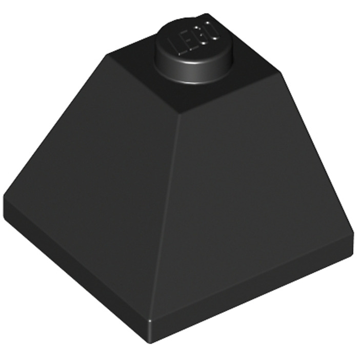 LEGO Black Slope 2 x 2 (45°) Corner (3045) | Brick Owl - LEGO Marketplace