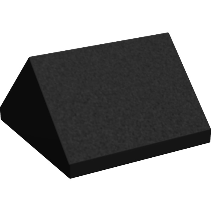 LEGO Black Slope 2 x 2 (45°) Double (3043) | Brick Owl - LEGO Marketplace