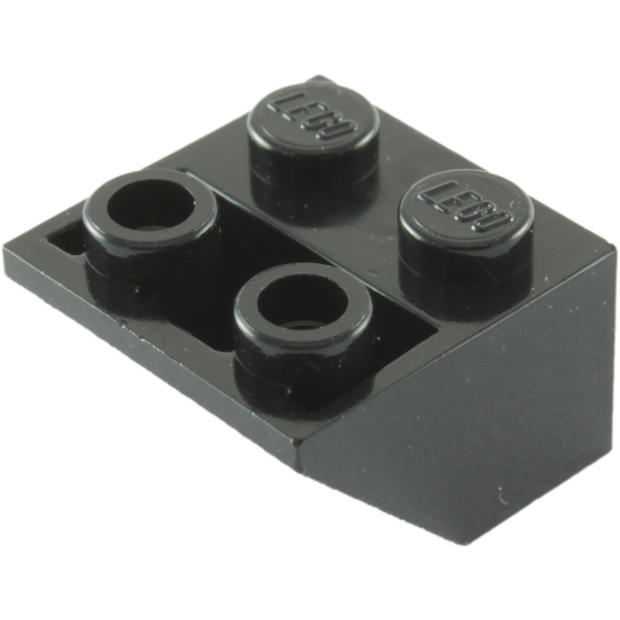 LEGO Black Slope 2 x 2 (45°) Inverted (3660 / 7261) | Brick Owl