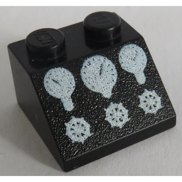 LEGO Black Slope 2 x 2 (45°) with Gauges and Dials (3039 / 80405 ...