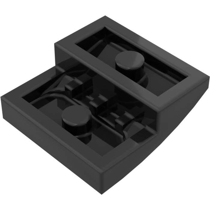 LEGO Black Slope 2 x 2 Curved (15068 / 118553) | Brick Owl