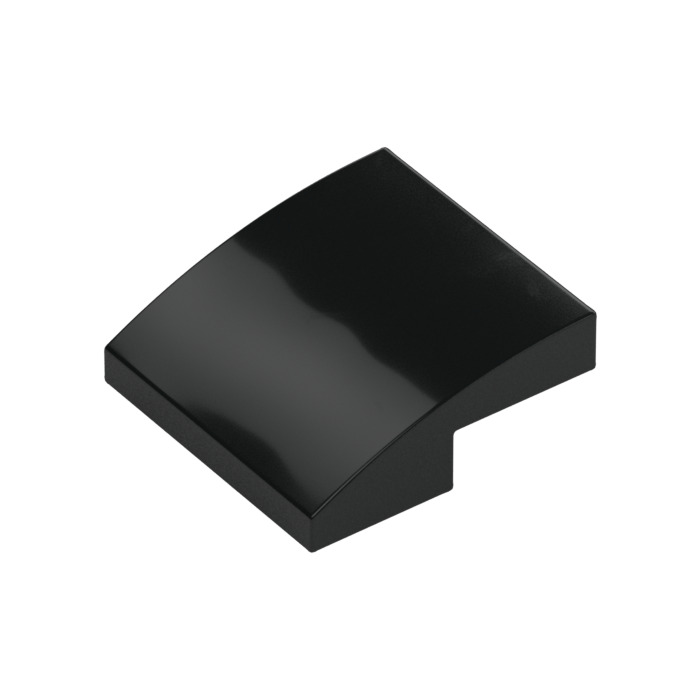 LEGO Black Slope 2 x 2 Curved (15068 / 118553) | Brick Owl