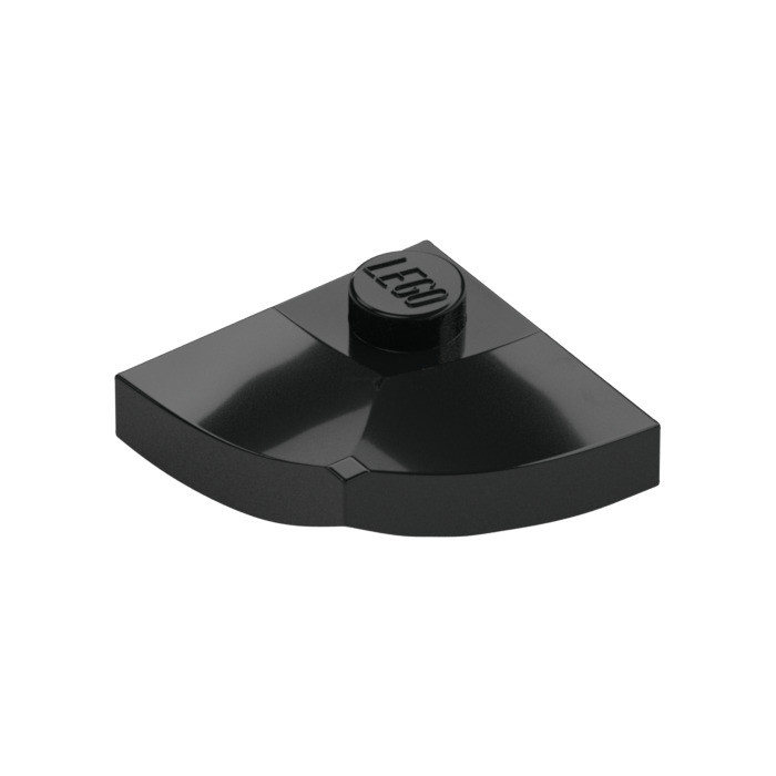 LEGO Black Slope 2 x 2 Curved with Corner (4190) | Brick Owl - LEGO ...