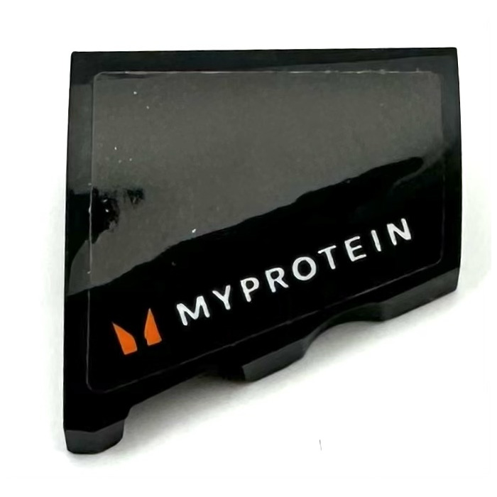 LEGO Slope 2 x 2 x 0.6 Curved Angled Left with MYPROTEIN Sticker (5095 ...