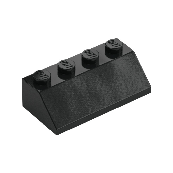 LEGO Black Slope 2 x 4 (45°) (3037) | Brick Owl - LEGO Marketplace