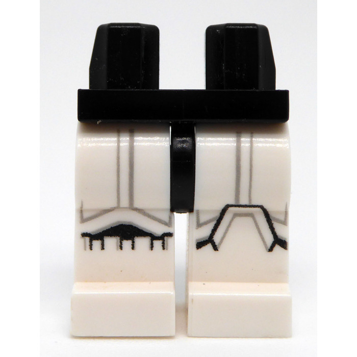 LEGO Black Stormtrooper Minifigure Hips and Legs (18266 / 73200 ...