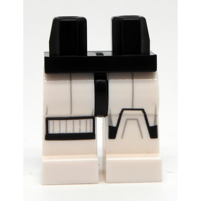 LEGO Black Stormtrooper Minifigure Hips and Legs (18496 / 20522 ...