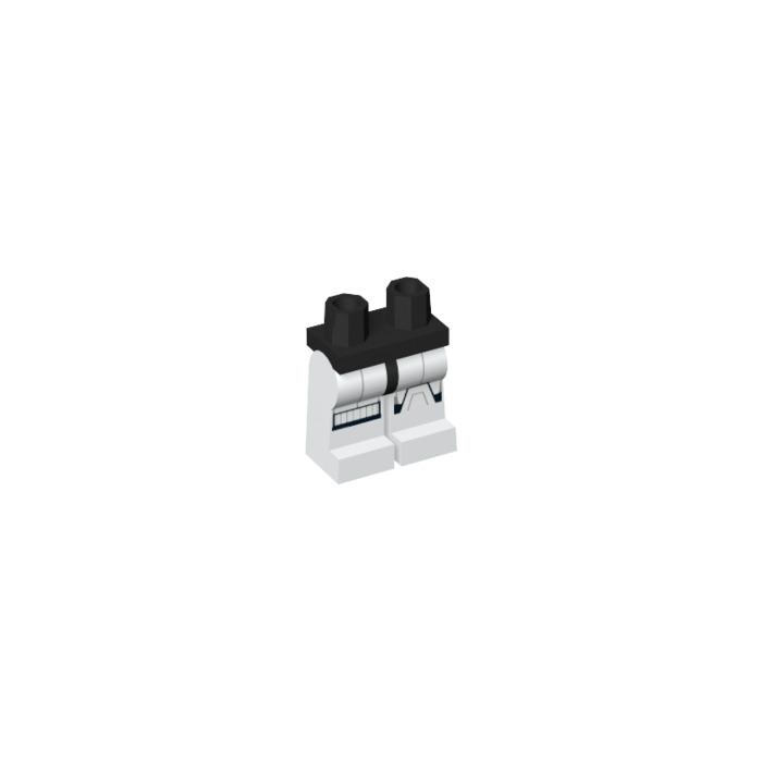 LEGO Black Stormtrooper Minifigure Hips and Legs (18496 / 20522 ...