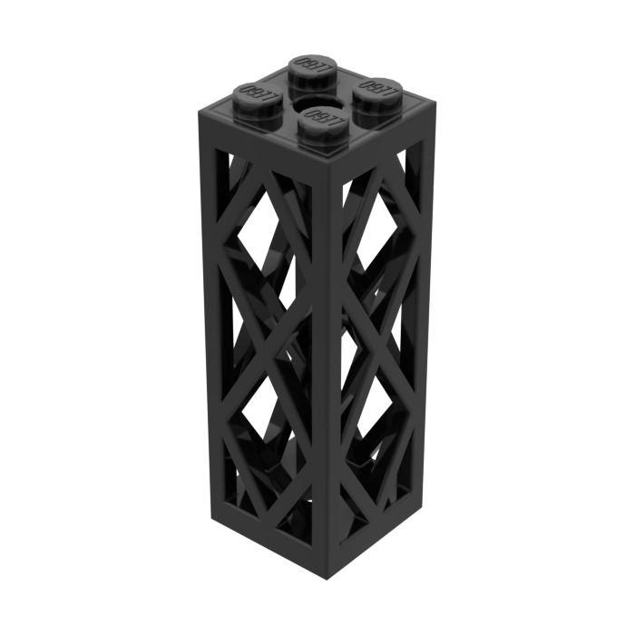 LEGO Support 2 x 2 x 5 Lattice Pillar (74573) | Brick Owl - LEGO ...