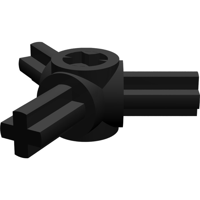 LEGO Black Technic Bush with Three Axles (57585) | Brick Owl - LEGO ...