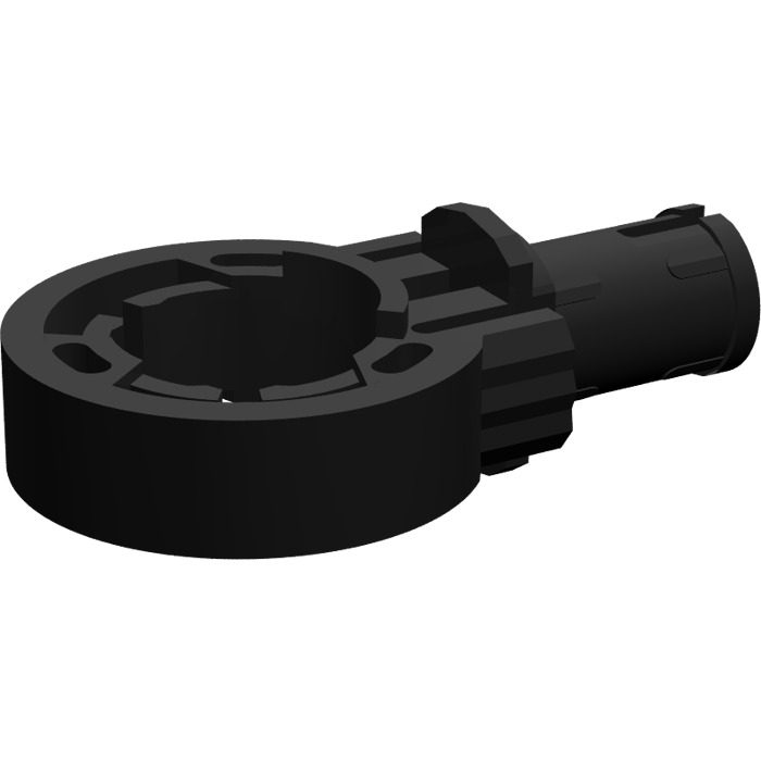 LEGO Black Technic Click Rotation Bushing with Pin and Ring (41680 ...