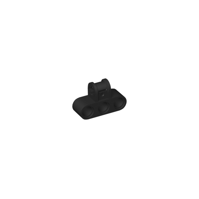 LEGO Black Technic Cross Block 3 x 2 (Axle/Triple Pin) (42191 / 63869 ...