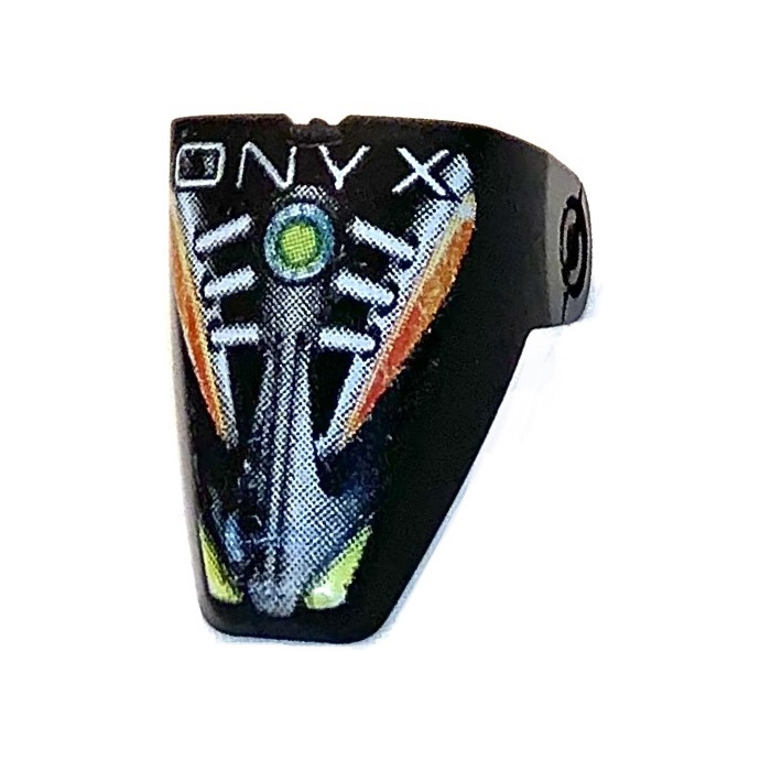 LEGO Throwbot Visor with Onyx (32169 / 84248) | Brick Owl - LEGO ...