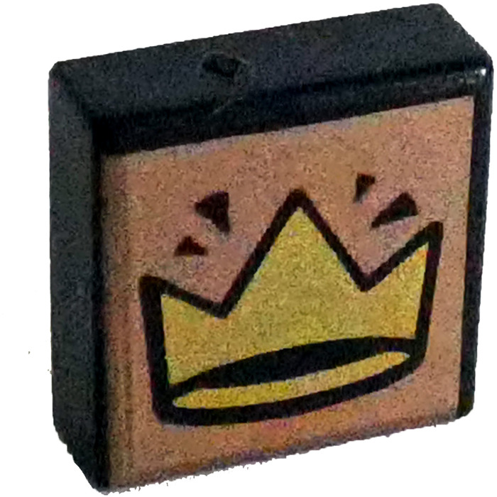 LEGO Tile 1 x 1 with Crown with Groove (3070) | Brick Owl - LEGO ...