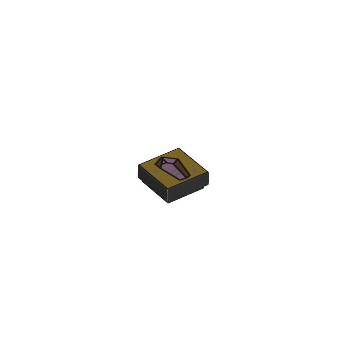 LEGO Tile 1 x 1 with Rock with Groove (3070 / 101645) | Brick Owl