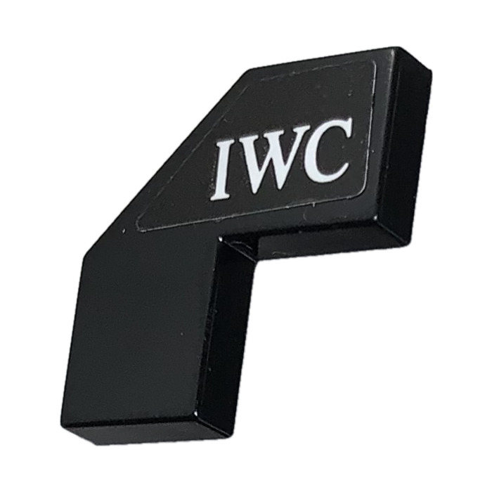 LEGO Tile 2 x 2 Corner with Cutouts with IWC left Sticker (27263 ...