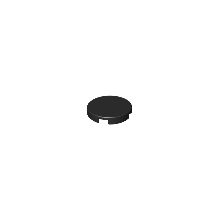 LEGO Black Tile 2 x 2 Round with Bottom Stud Holder (14769) | Brick Owl ...