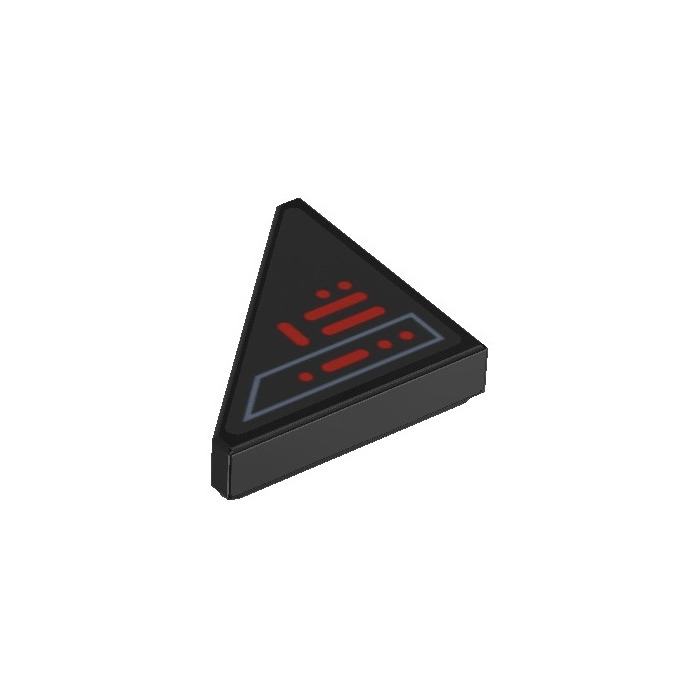 LEGO Tile 2 x 2 Triangular with Lower Display Screen Bottom Part (Right ...