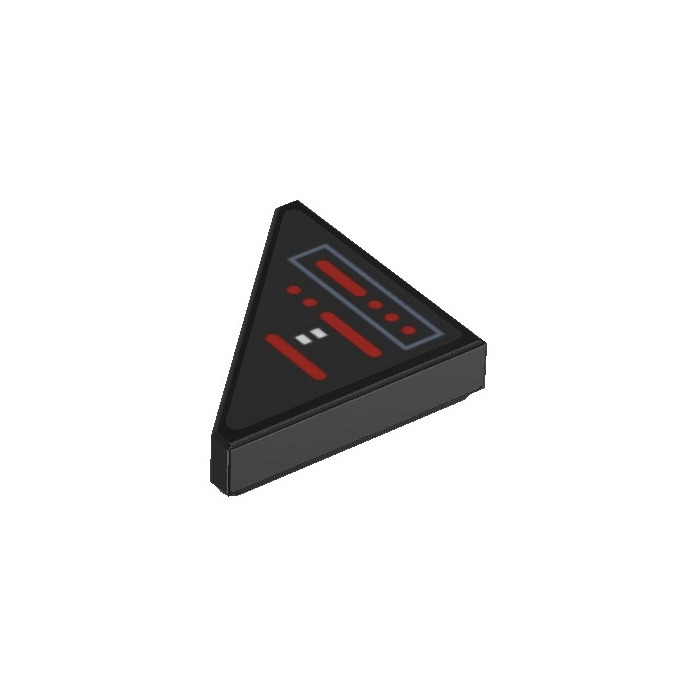 LEGO Tile 2 x 2 Triangular with Upper Display Screen Bottom Part (Right ...