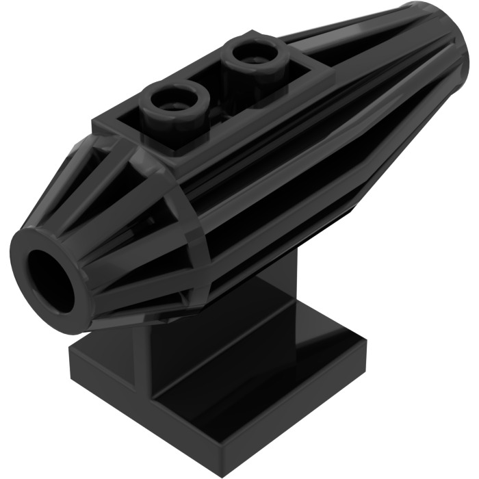 LEGO Black Tile 2 x 2 with Jet Engine (30358) | Brick Owl - LEGO ...