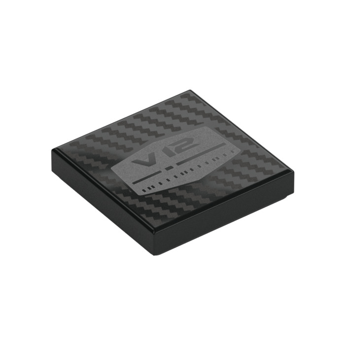 LEGO Tile 2 x 2 with V12 with Groove (3068 / 68206) | Brick Owl - LEGO ...