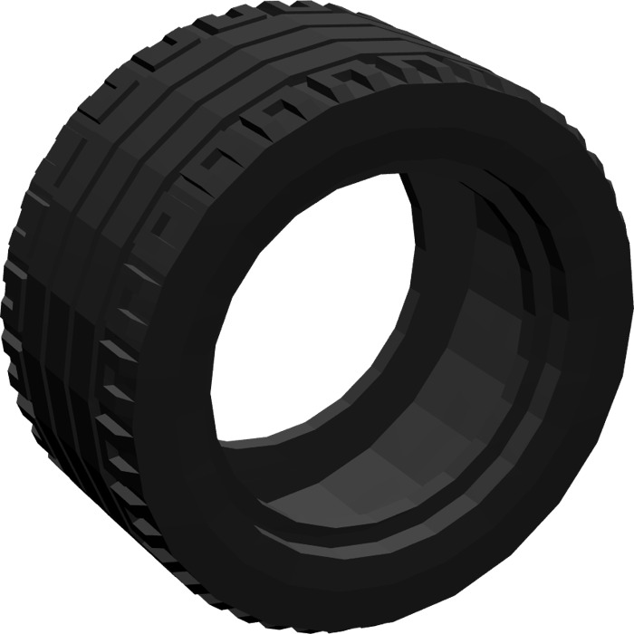LEGO Black Tire Ø43.2 x 22 ZR (5327 / 44309) | Brick Owl - LEGO Marketplace