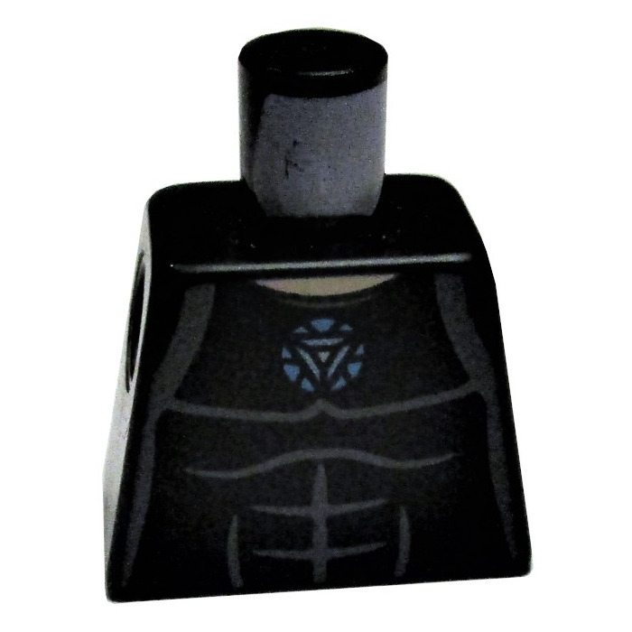 LEGO Black Tony Stark Torso without Arms (973) | Brick Owl - LEGO ...