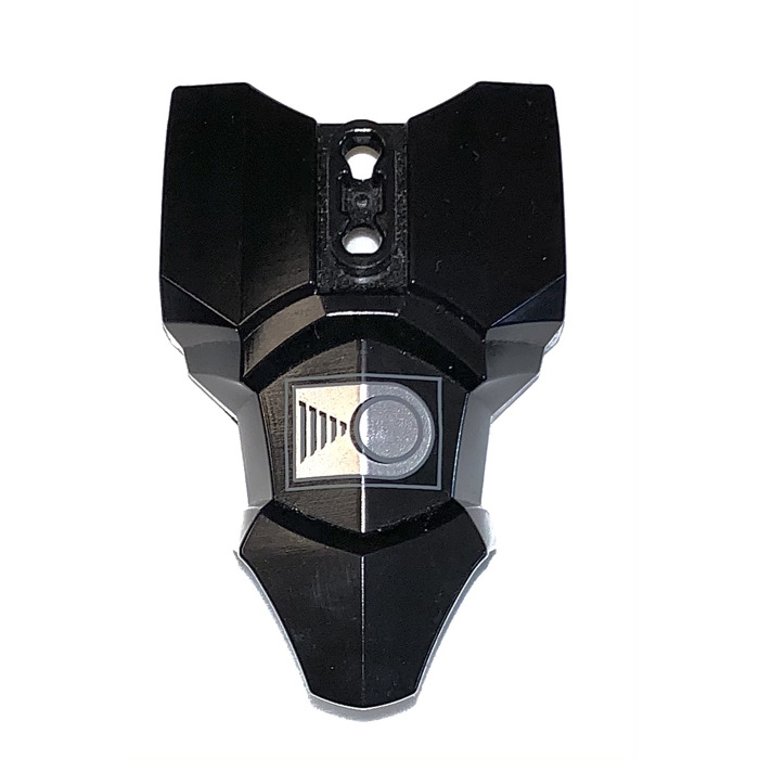 LEGO Black Torso Armor with Chest Holes with Large Belt Buckle, 'Darth ...