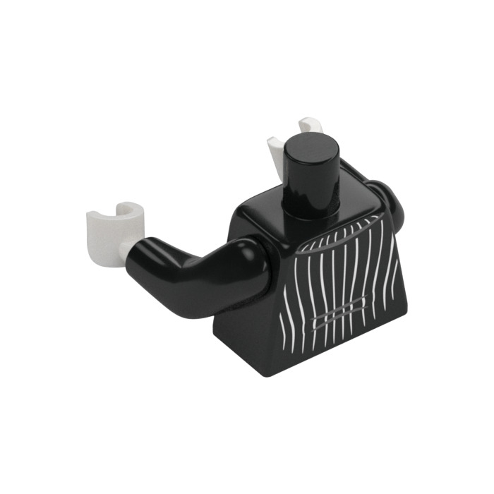 LEGO Black Torso with Long Arms and Suit (973 / 99114) | Brick Owl ...