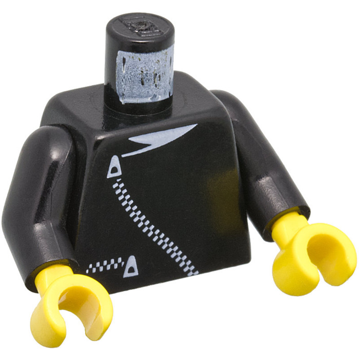 LEGO Town Torso with Curved Zipper (973) | Brick Owl - LEGO Marketplace