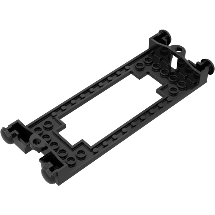 LEGO Black Train Base 6 x 16 (4178) | Brick Owl - LEGO Marketplace