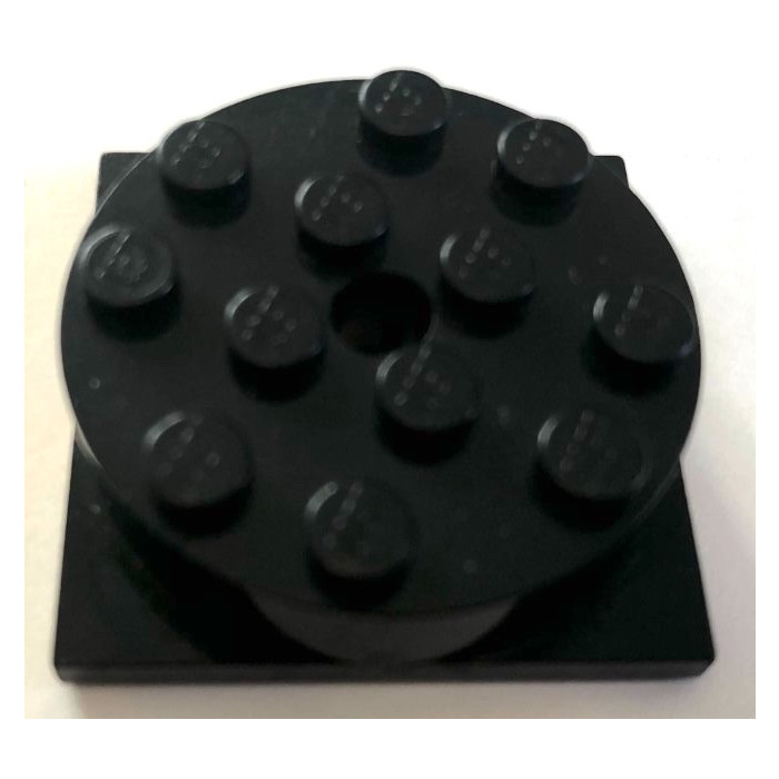 LEGO Turntable 4 x 4 Brick with Black Base (61485) | Brick Owl - LEGO ...